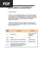 Tipos de Datos, Primitivos y No Primitivos | PDF | Tipo de datos | Cola ...