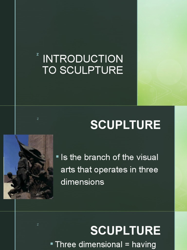 Introduction To Sculpture | PDF