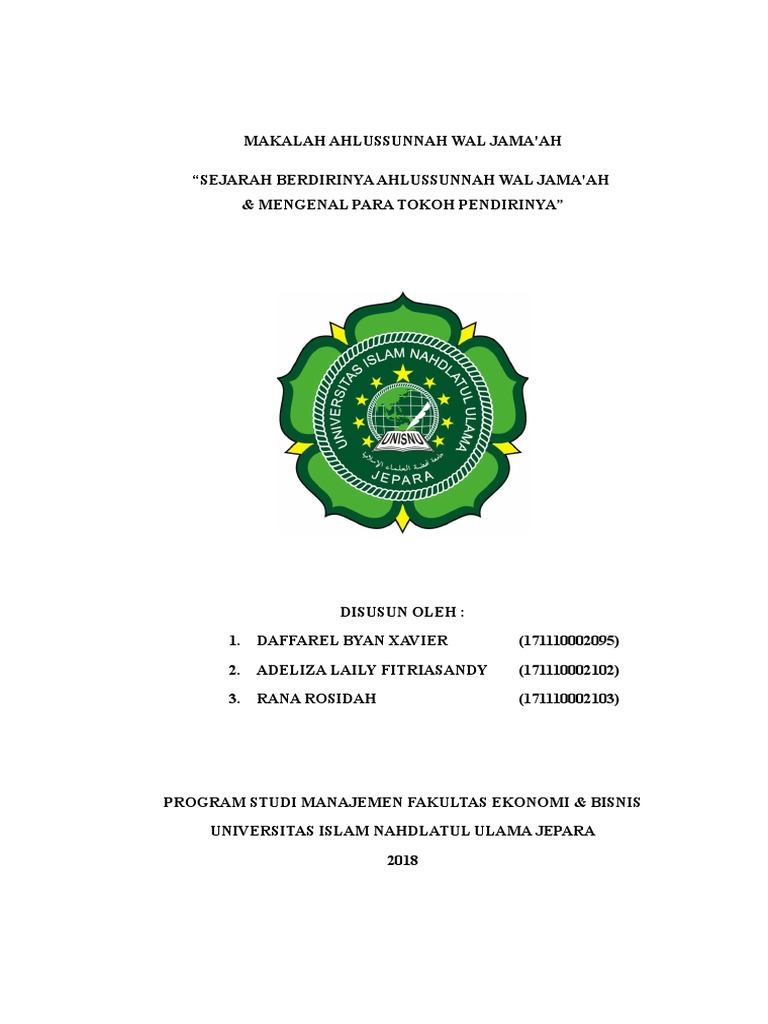 Makalah Aswaja | PDF