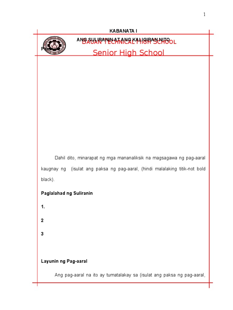 Format Chapter 1 5 | PDF