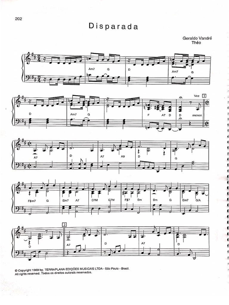 DISPARADA (Jair Rodrigues) | PDF