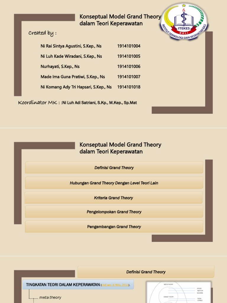Grand Theory | PDF
