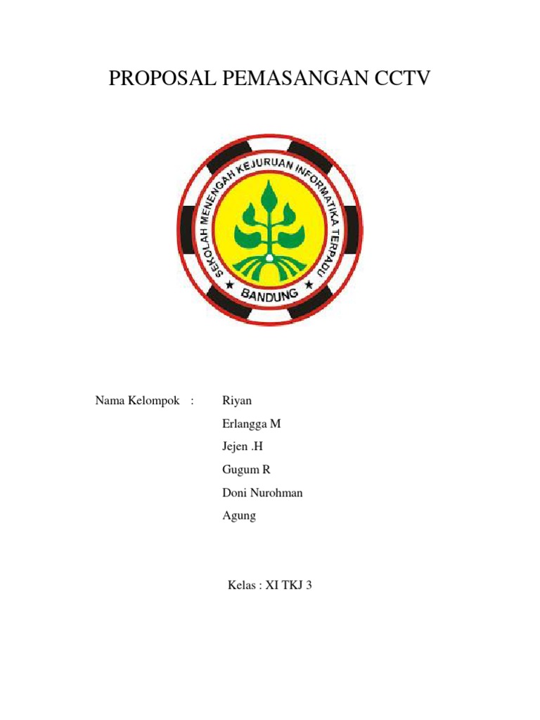 Proposal Pemasangan CCTV | PDF