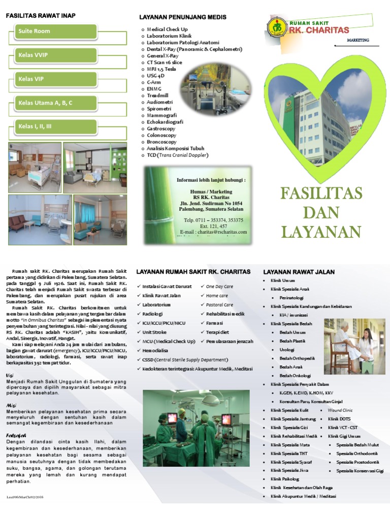 Leaflet Layanan RS | PDF