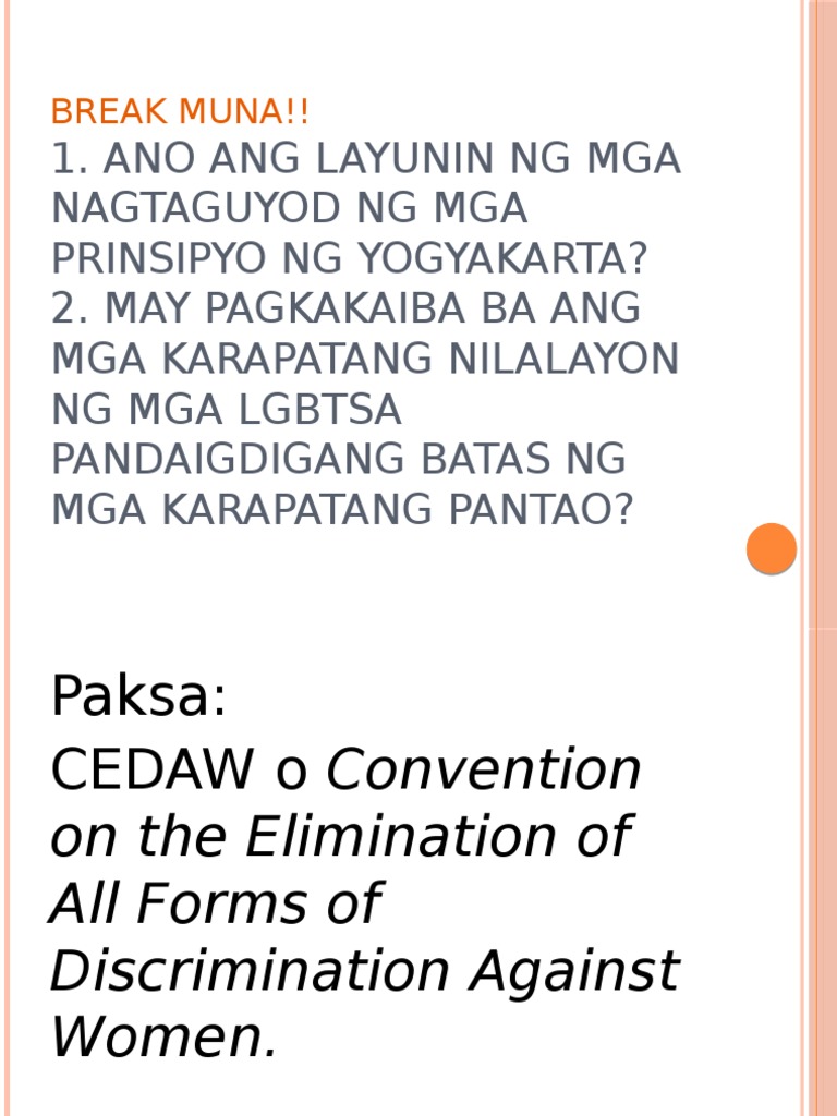 CEDAW | PDF