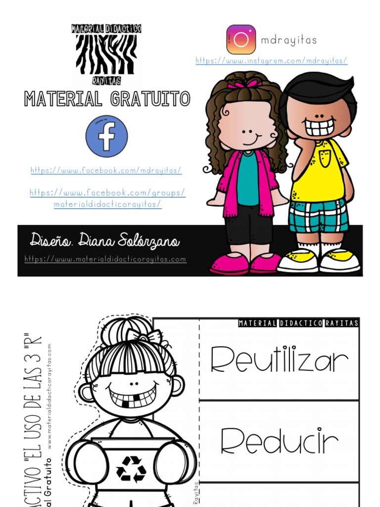El Uso de Las 3 R | PDF | Reciclaje | Papel