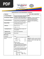 Cot Tle 6 | PDF | Curriculum | Learning