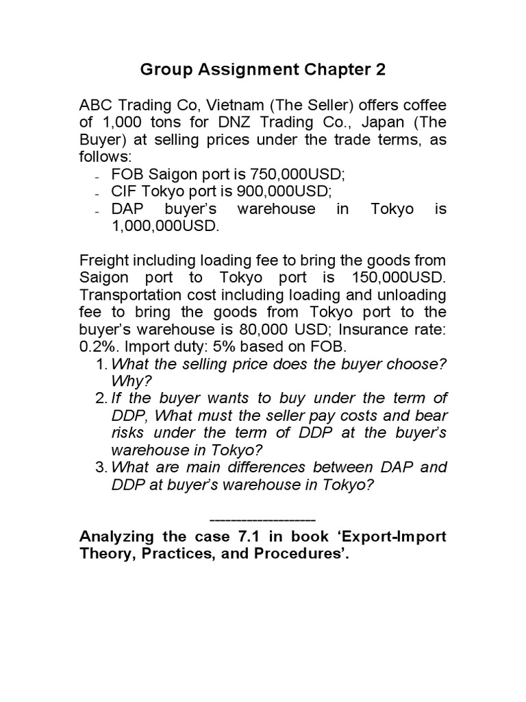 Group Assignment Chapter 2 (Pricing Case Study) | PDF | Business