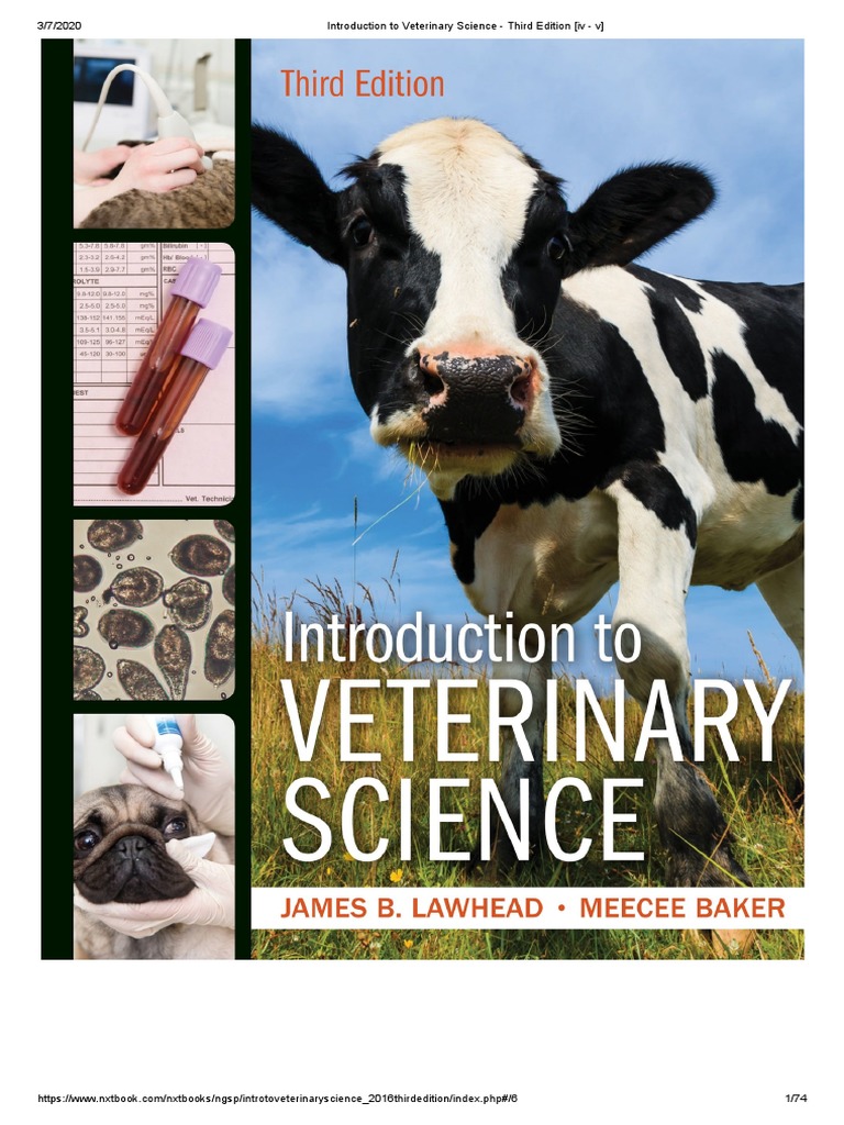 Introduction To Veterinary Science - Third Edition (Iv - V) PDF | PDF