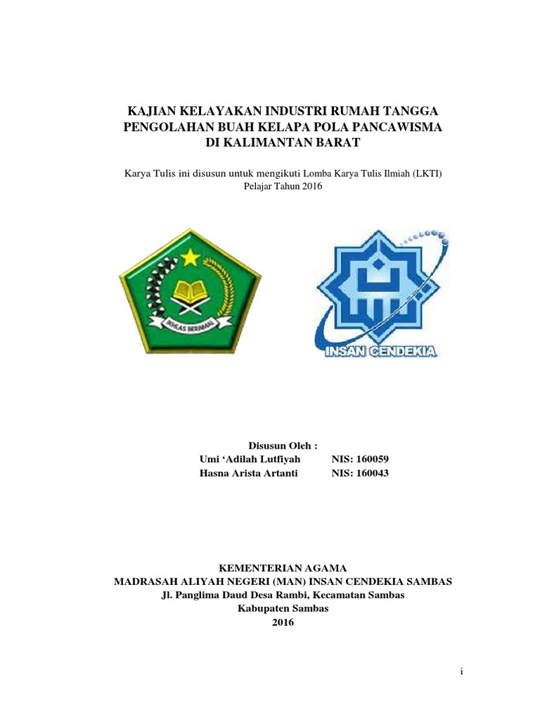 Contoh Kti Studi Literatur | PDF