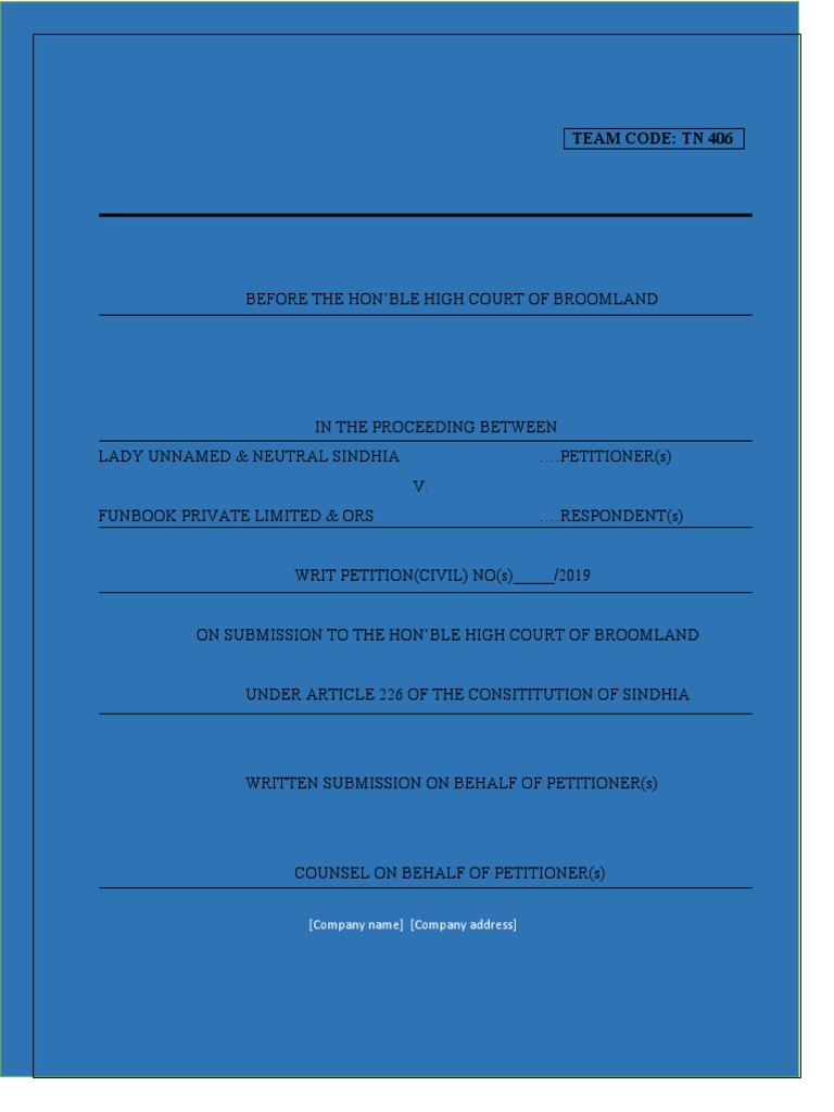 Petitionor Copy-Reviewed | PDF | Writ | Writ Of Prohibition