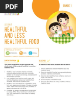 Healthy Eating for Young Learners | PDF | Foods | Learning