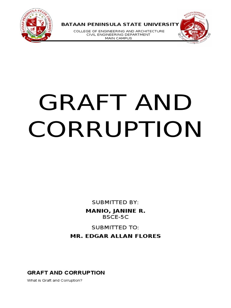 Graft and Corruption | PDF | Corruption | Political Corruption