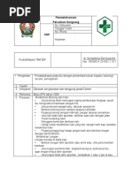 SOP Pemeriksaan Inspekulo | PDF