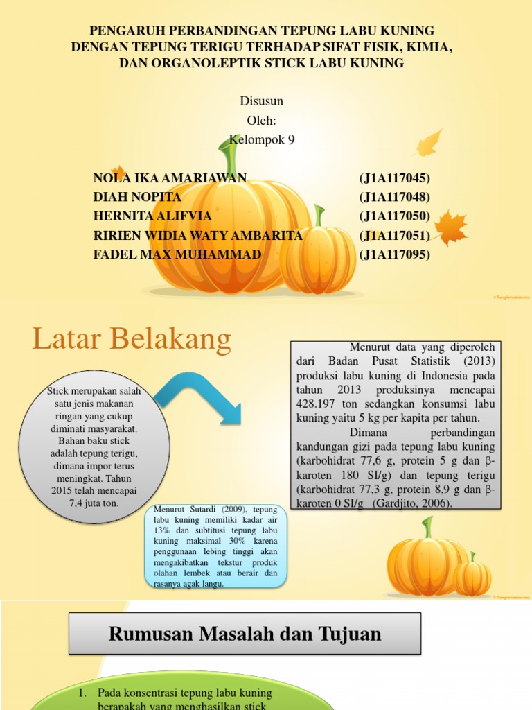 Stick Labu Kuning | PDF