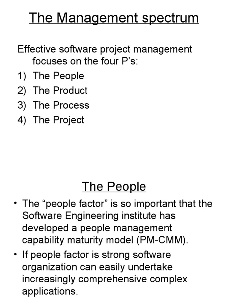 Software Project Management Essentials | PDF | Computing | Business