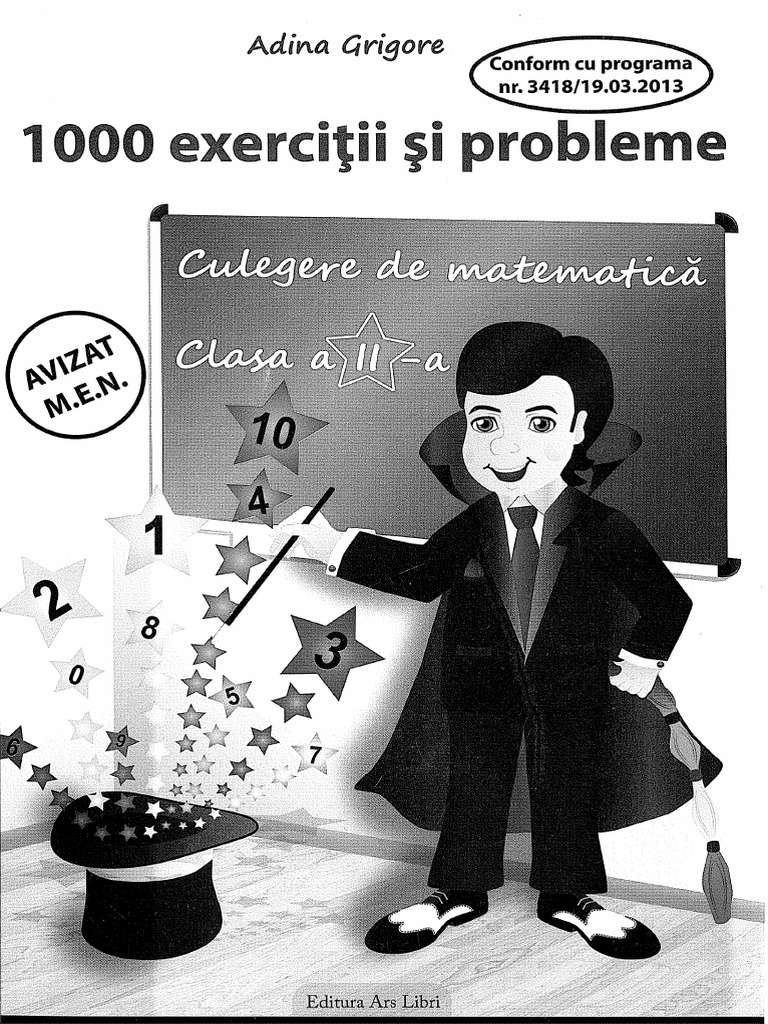 Exercitii Si Probleme Matematica Clasa 2 PDF | PDF