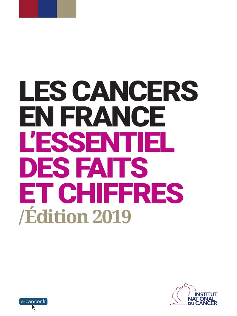 Cancers en France-Essentiel Faits Et Chiffres-2018 PDF | PDF | Cancer ...