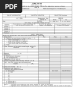 Form 16 WORD FORMATE | PDF | Salary | Tax Deduction