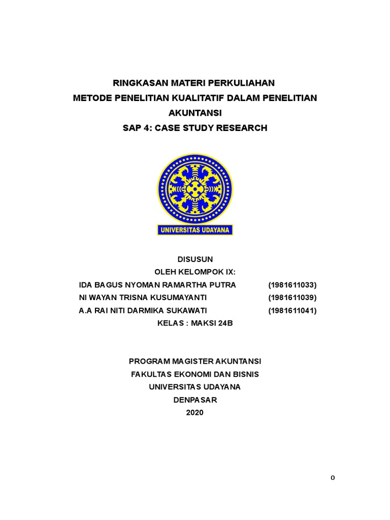 RMK Sap 4 Fixed | PDF