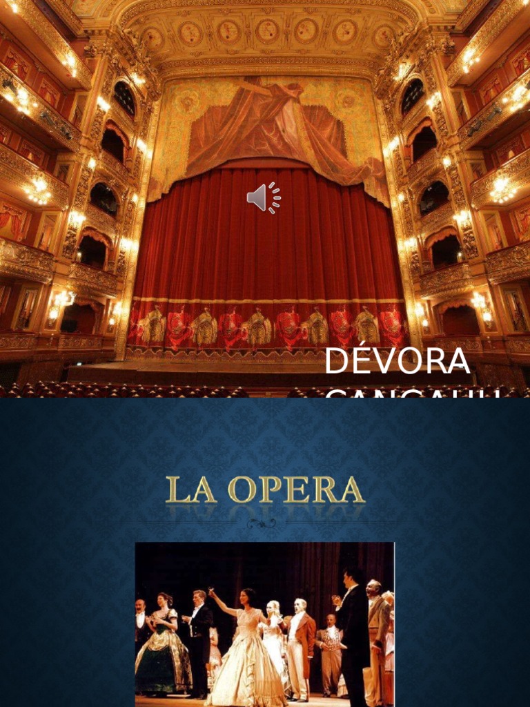Introducción a la Ópera y Sus Escenas | PDF | Ópera | Música vocal