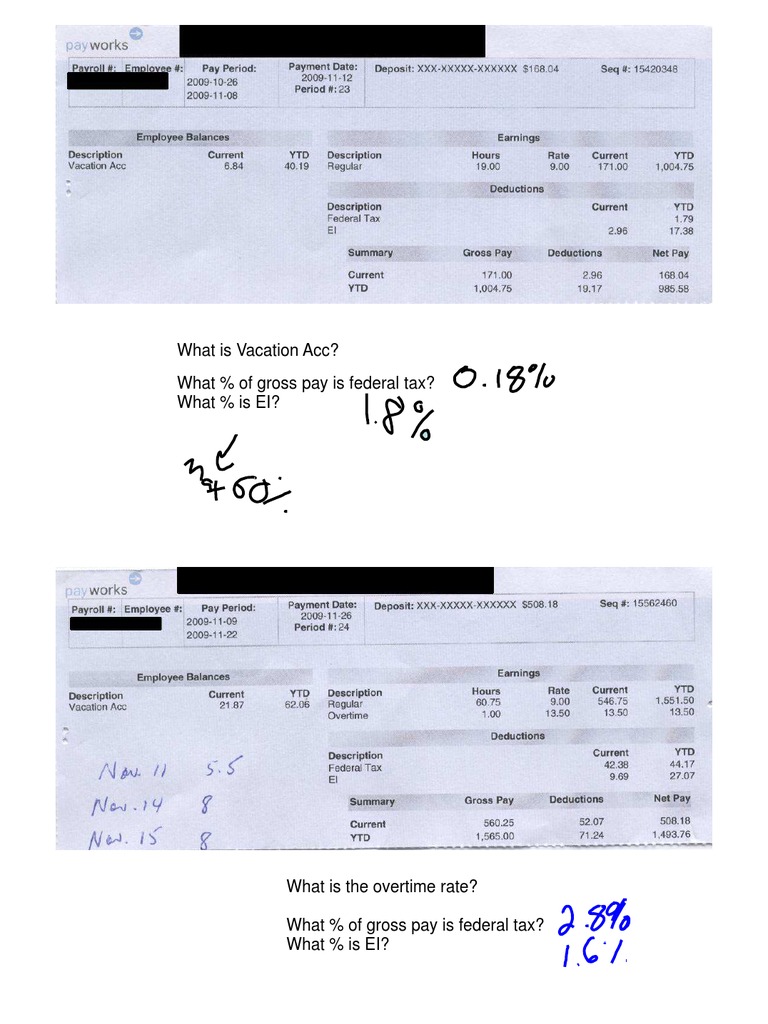 Understanding Pay Stub Deductions | PDF