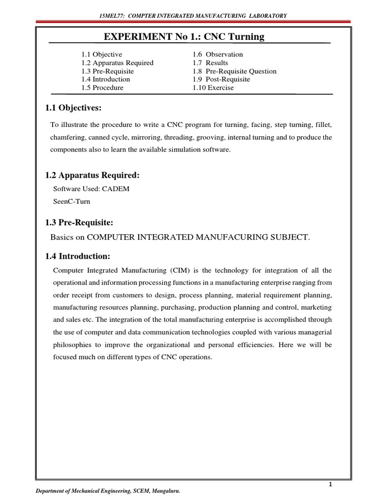 CIM LAB Manual-1 PDF | PDF | Simulation | Automation
