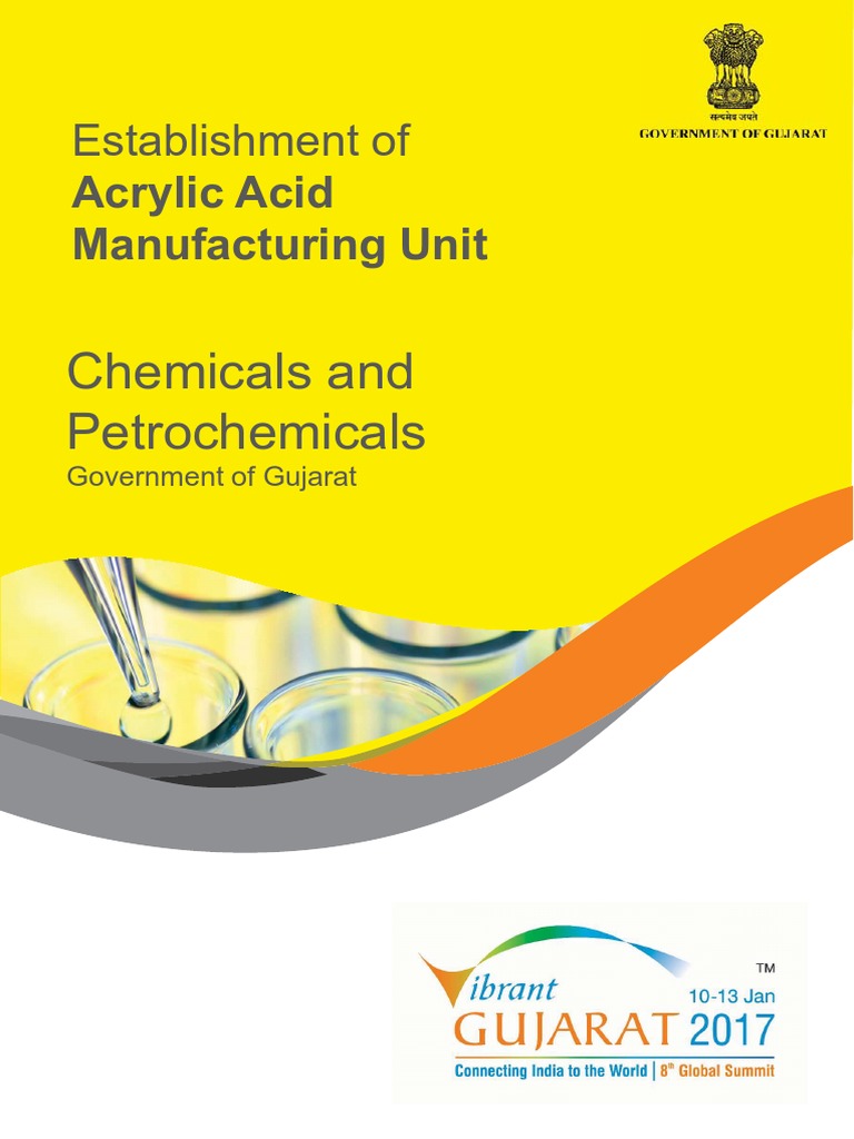 Manufacturing of Acrylic Acid PDF | PDF | Economies | Business
