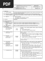 Grade 9 Lesson - Momentum | PDF | Momentum | Lesson Plan