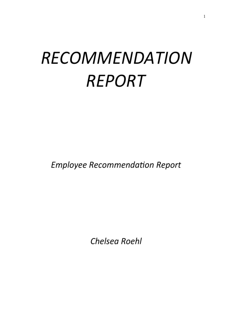 Job Choice Recommendation Report | PDF | Marketing | Birmingham