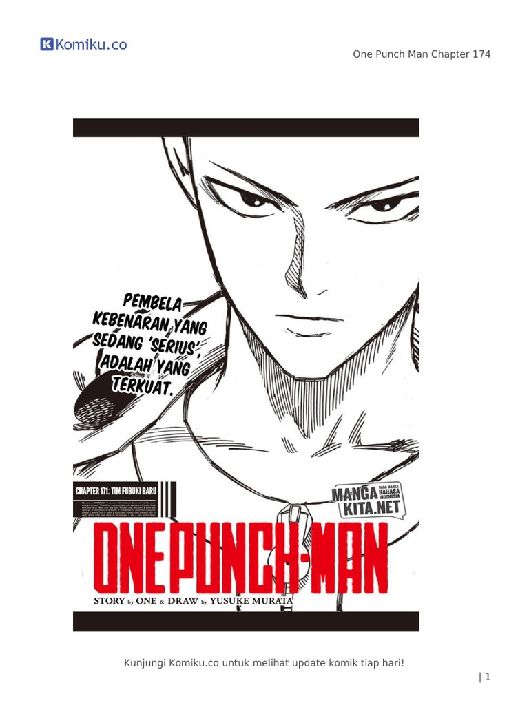 One Punch Man Chapter 174 Update | PDF