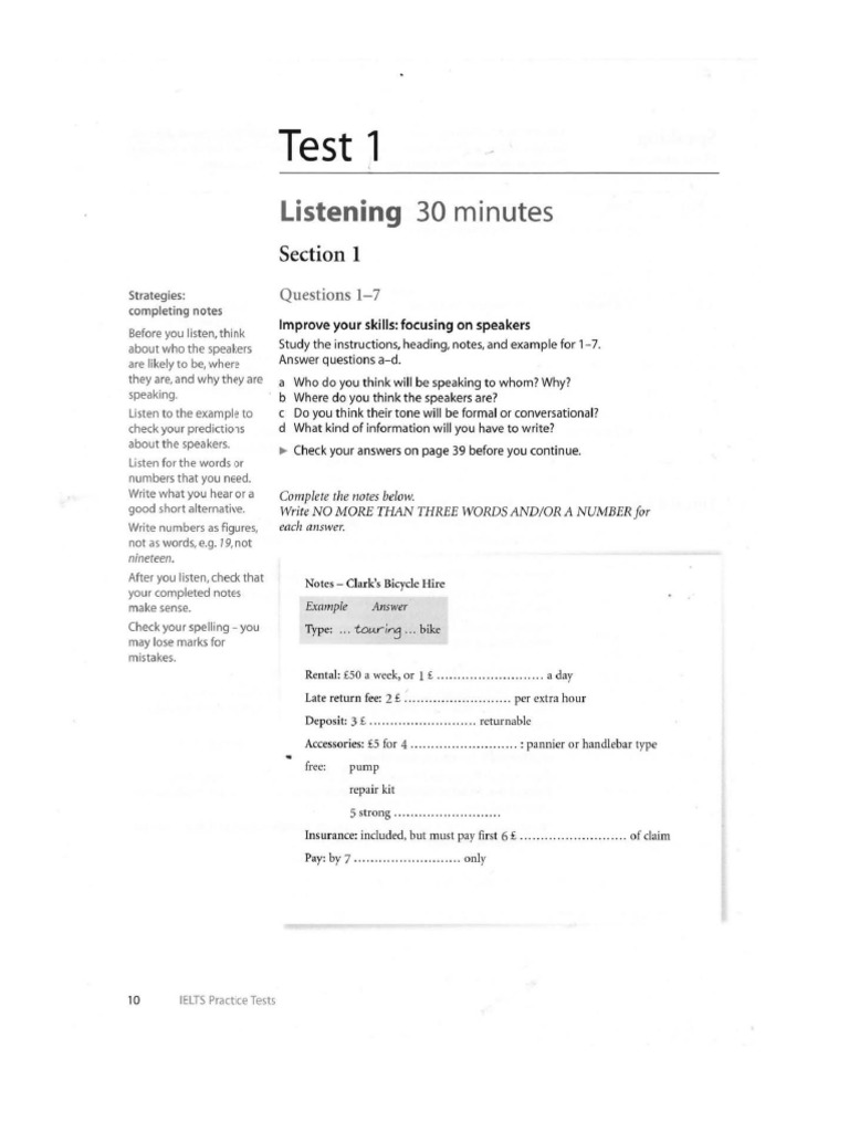 Academic IELTS test