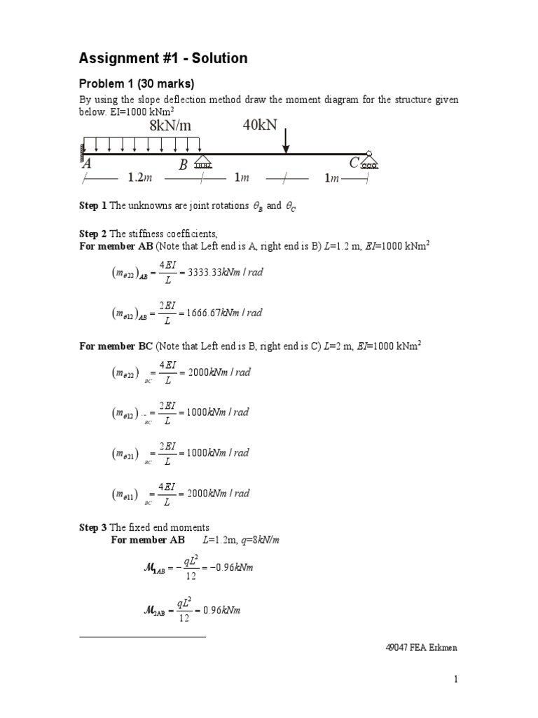 Assignment1 Solution | PDF | Analysis | Teaching Mathematics