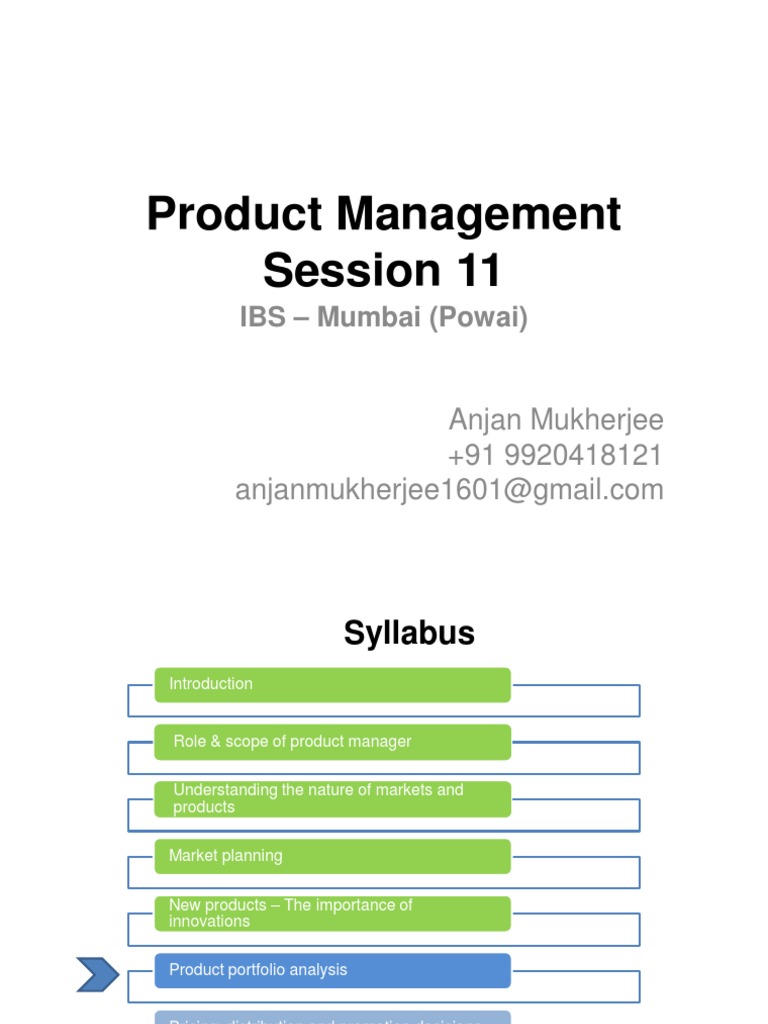Product Portfolio Analysis | PDF | Market (Economics) | Business