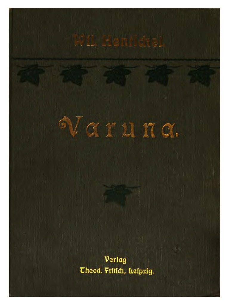 Willibald Hentschel, Varuna | PDF