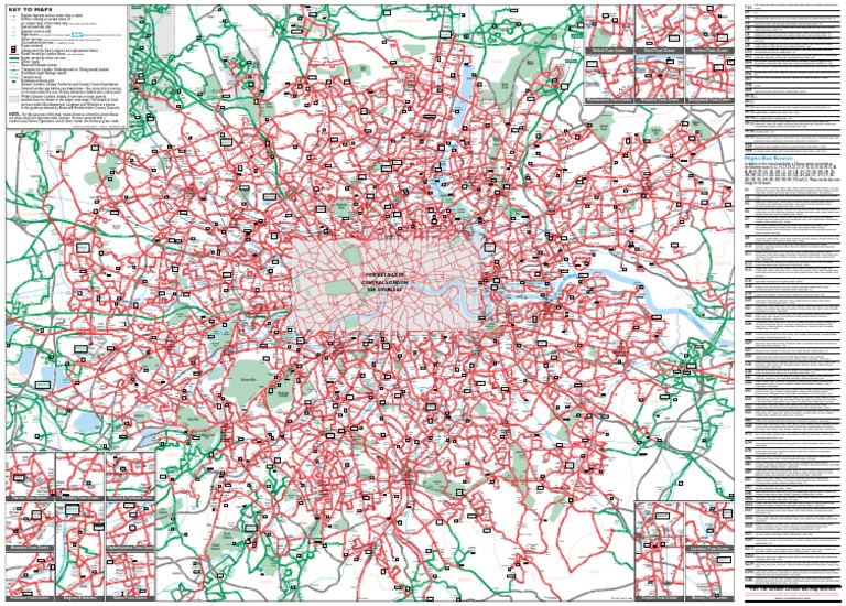 Greater London Bus Map | PDF