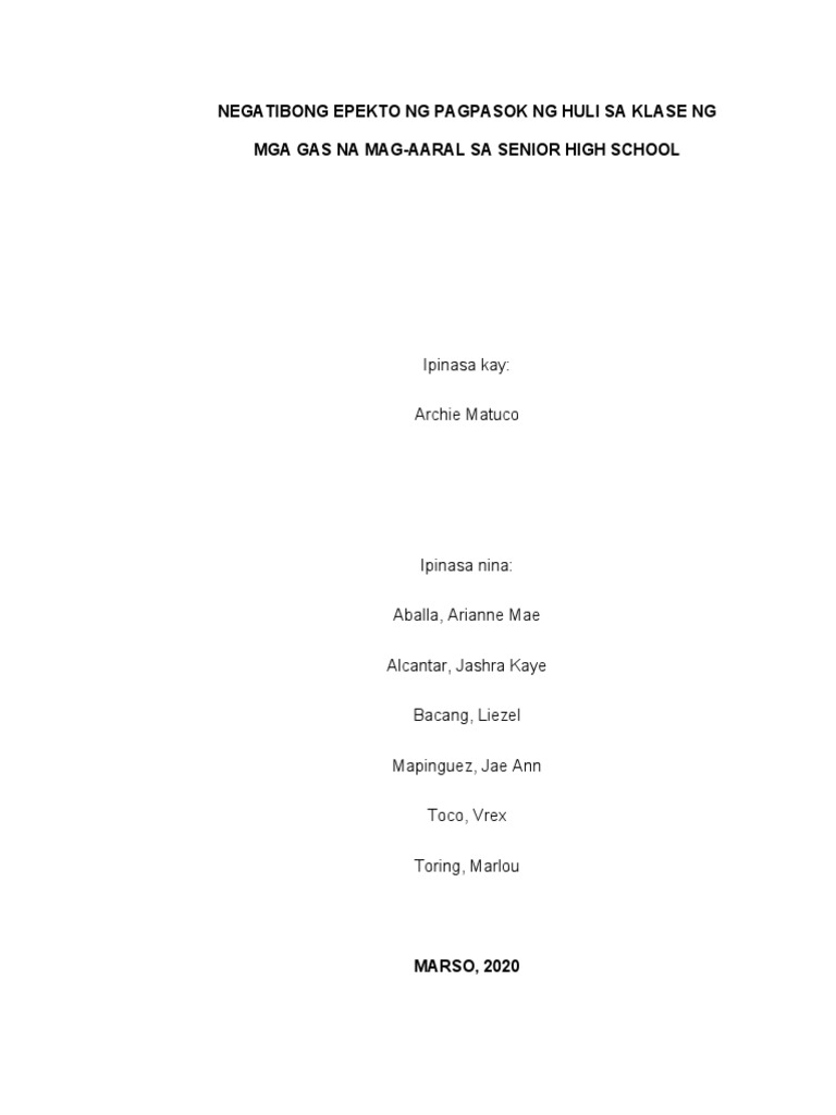 Chapter 1,2,3,4 & 5 FINAL REVISE | PDF