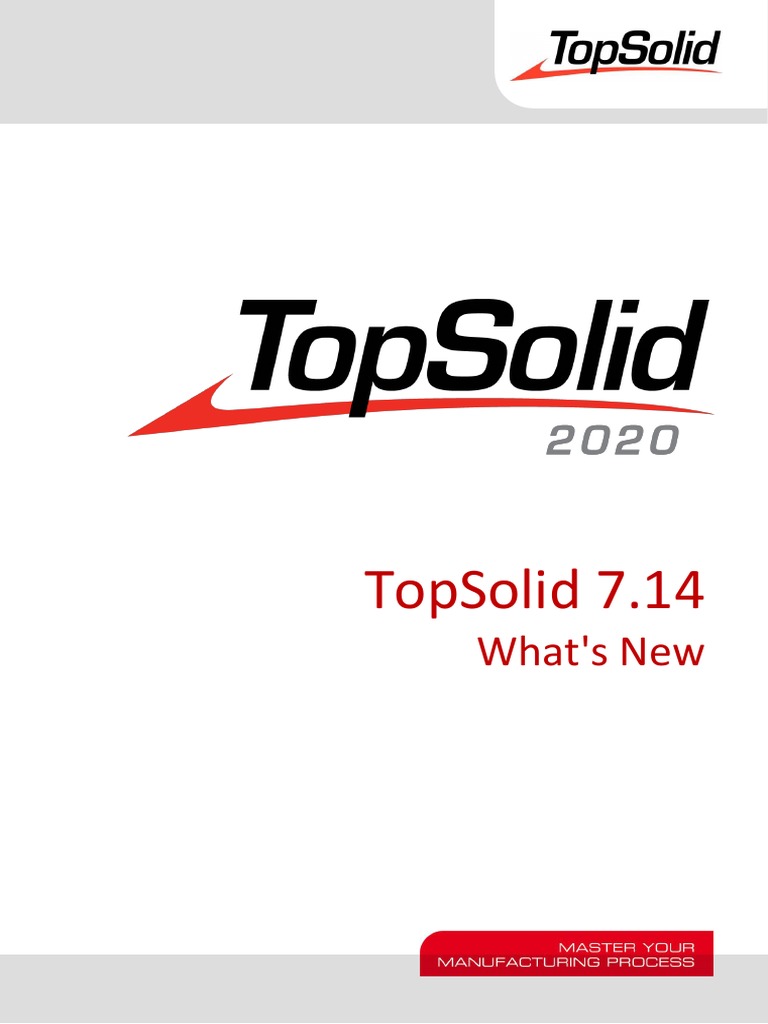 TopSolid What's New | PDF | Icon (Computing) | Drilling