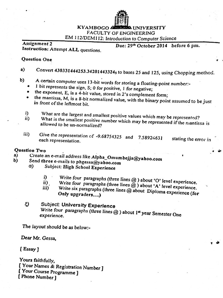 Introduction To Computer Science | PDF