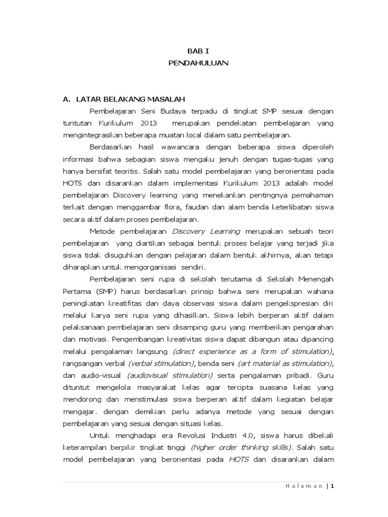 BAB ISI Best Practice Rachel Siga - Seni Rupa | PDF