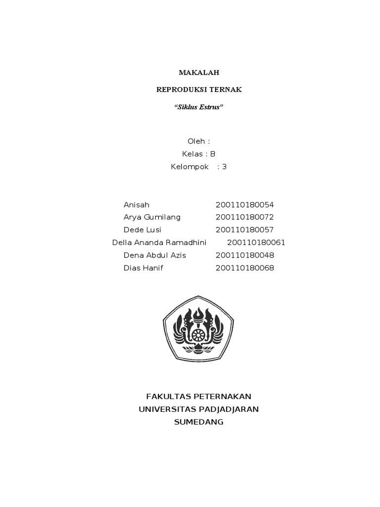 Fase Metestrus dalam Siklus Estrus | PDF