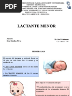 Lactante Mayor y Lactante Menor | PDF | Amamantamiento | Alimentos
