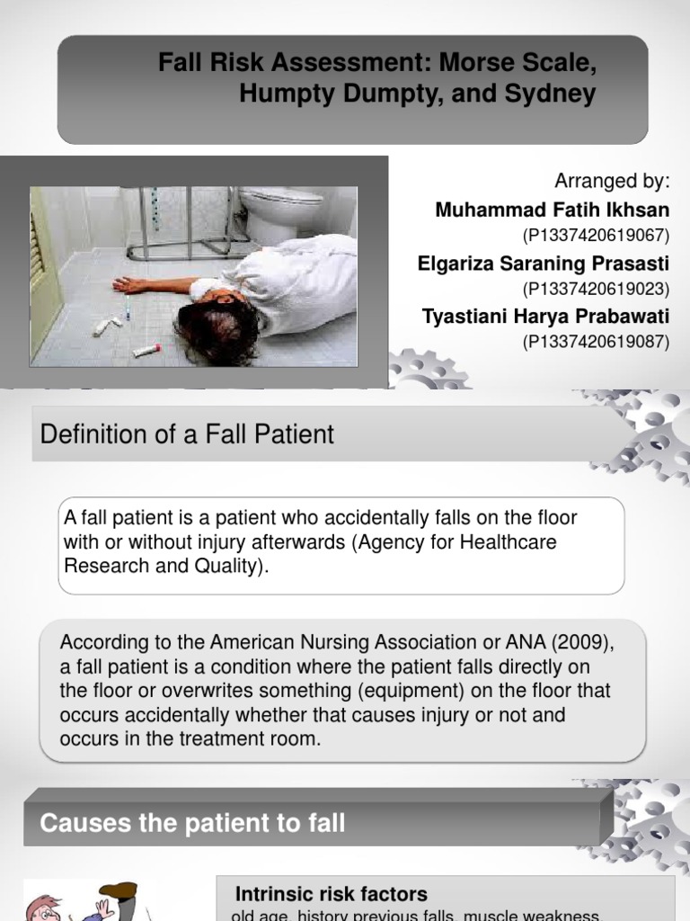 Fall Risk Assessment | PDF | Patient | Risk