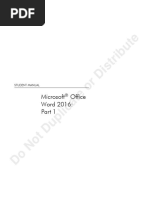 MICROSOFT WORD 2025 Book | PDF | Cursor (User Interface) | Microsoft Office