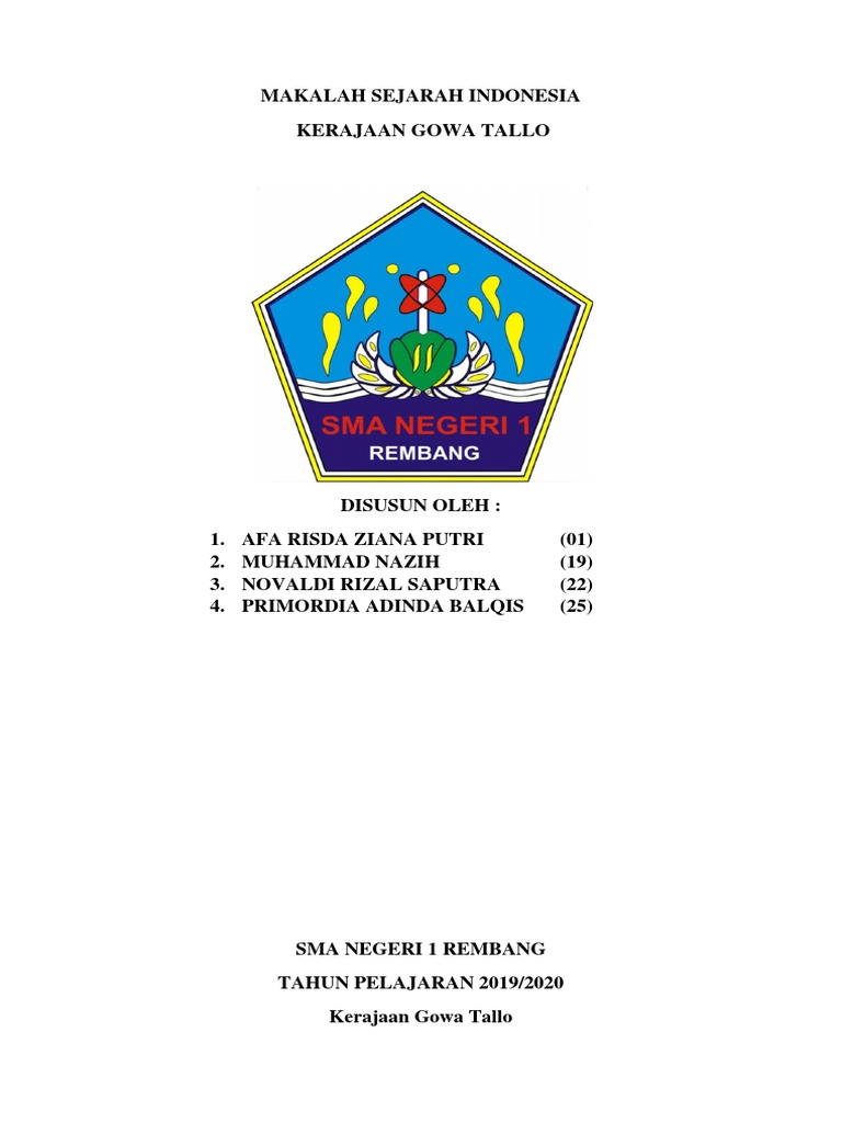 Sejarah Kerajaan Gowa Tallo | PDF