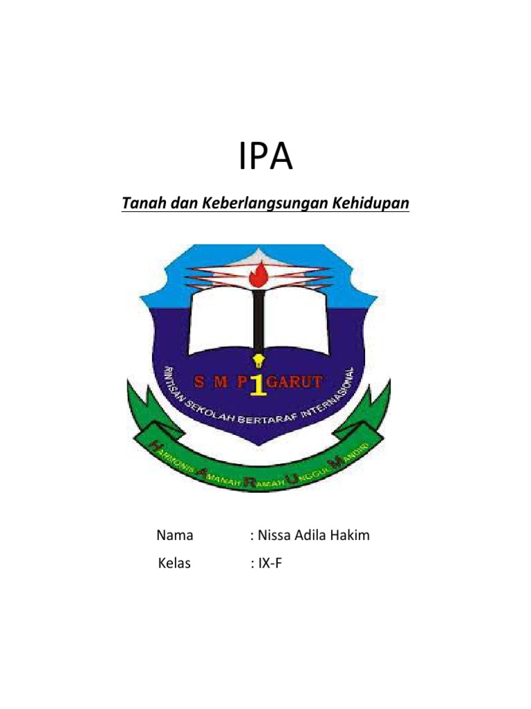 Peran Tanah dan Organisme bagi Kehidupan | PDF | Teknologi & Rekayasa