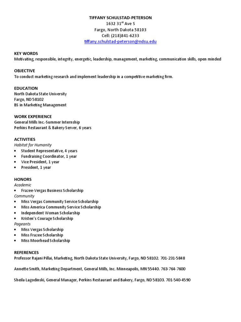 Scannable Resume Draft | PDF