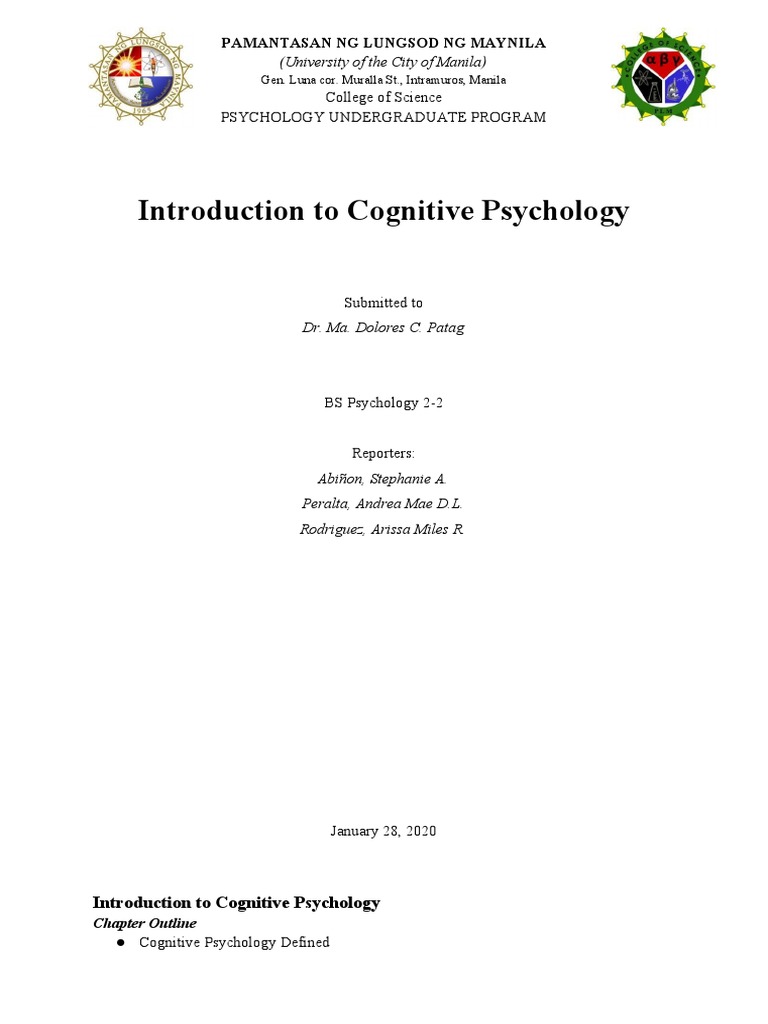 Introduction To Cognitive Psychology Pdf Rationalism Empiricism