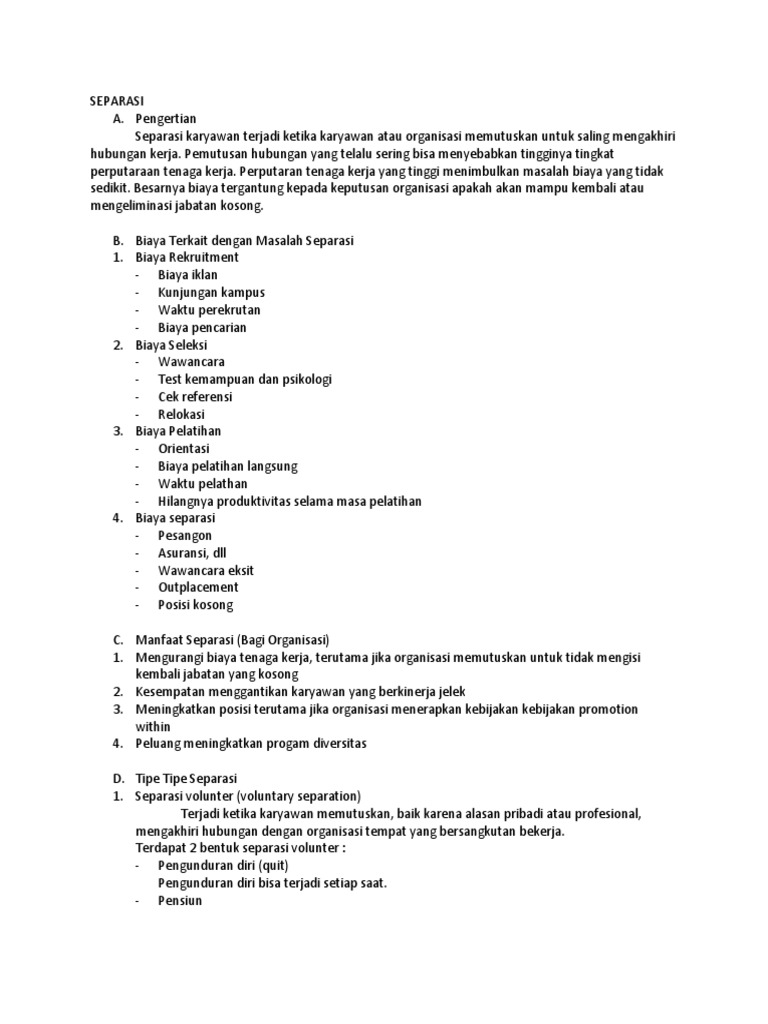 Separasi | PDF