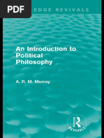 An Introduction To Political Philosophy - Jonathan Wolff | PDF